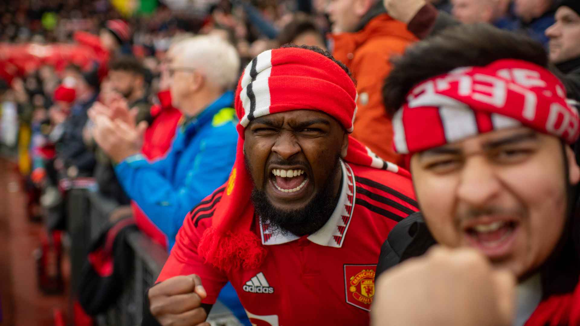 Man United fans rejoice at end of derby day seen it all won the lot ...