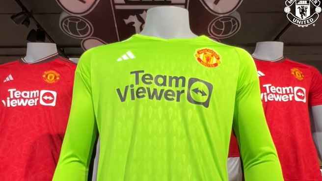 New Man Utd kits displayed in Old Trafford Megastore | Manchester United