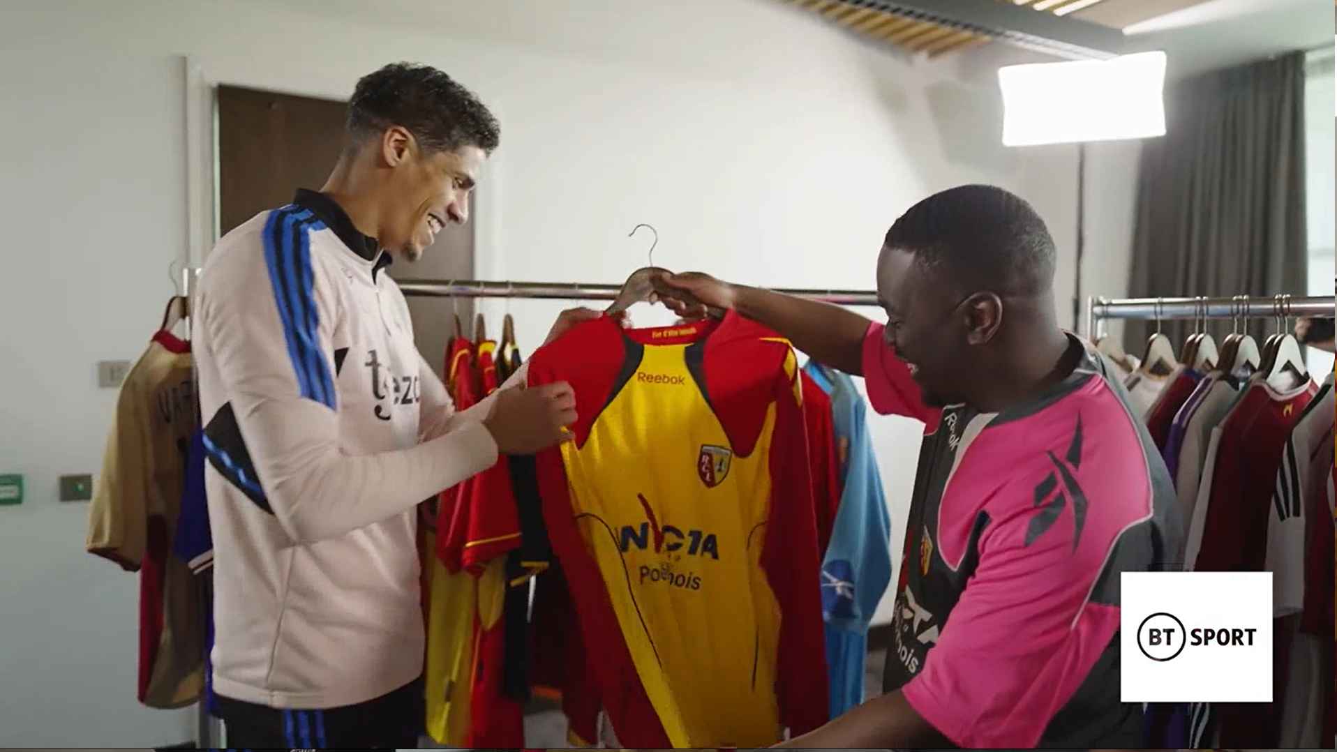 What I Wore by BT Sport Raphael Varane on Lens kits | Manchester United