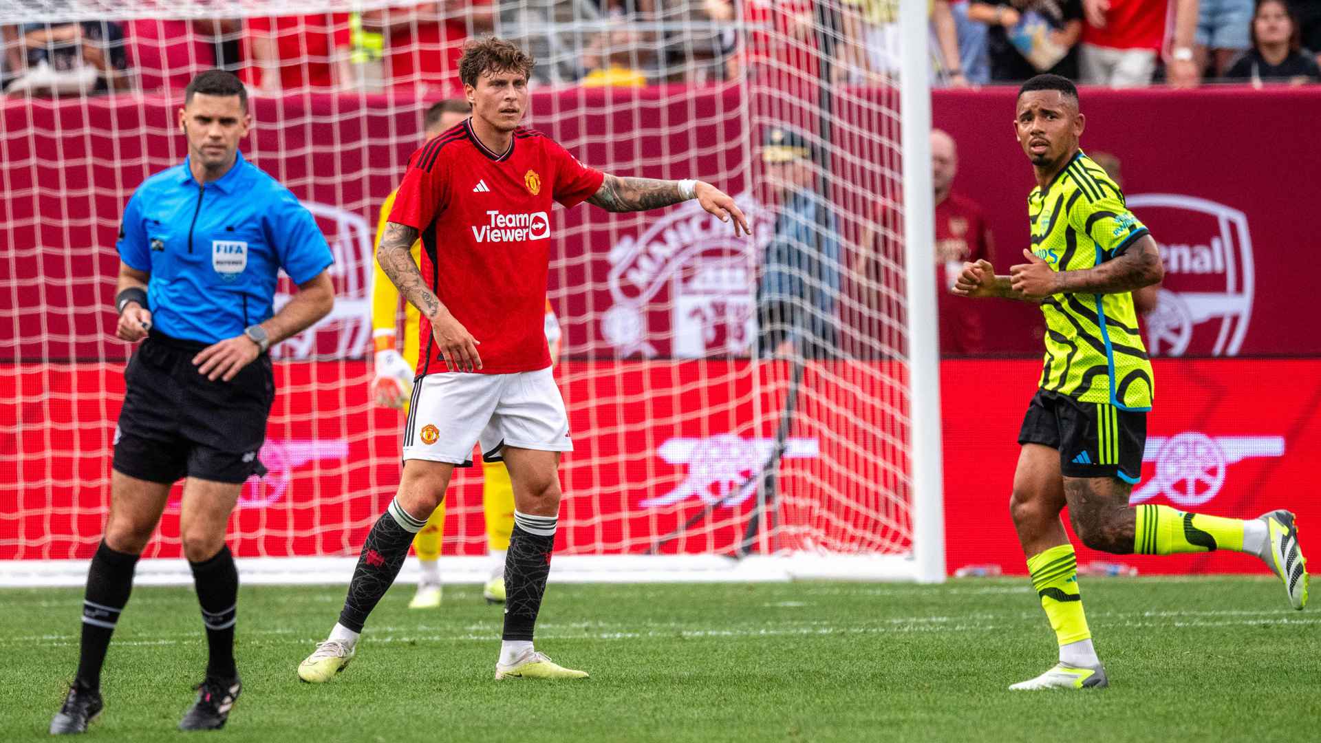 Full 90 from Arsenal v Man Utd Tour 2023 on 22 July 2023 | Manchester ...