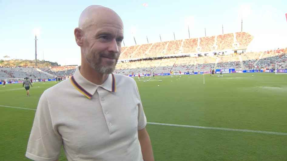 Erik Ten Hag Pre Match Press Conference Ahead Of Man Utd V Wrexham On 26 July 2023 Manchester