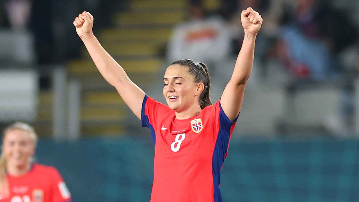 Man Utd Women midfielder Vilde Boe Risa helps Norway progress to last ...