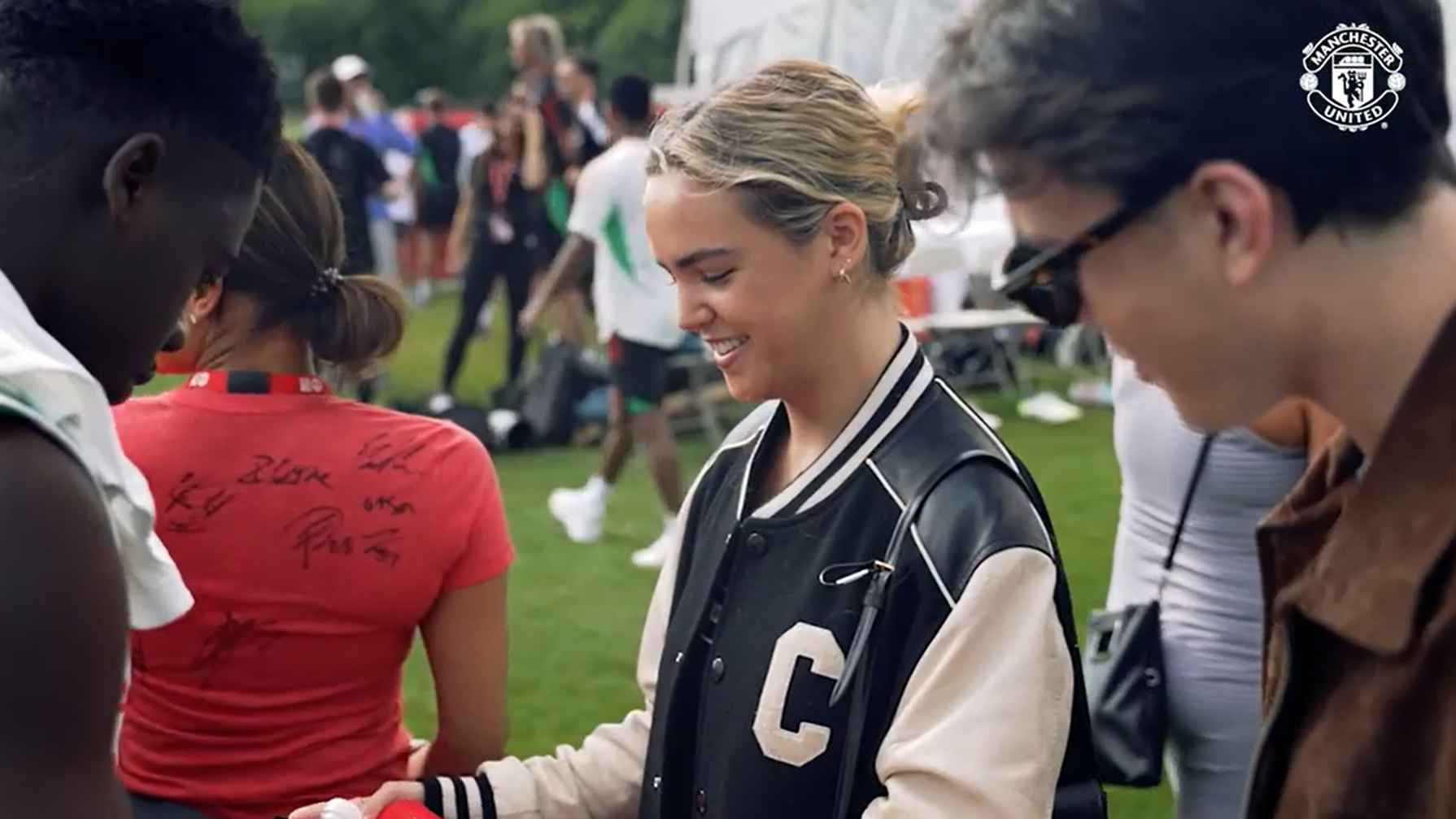 Bailee Maddison and Blake Richardson interview | Manchester United