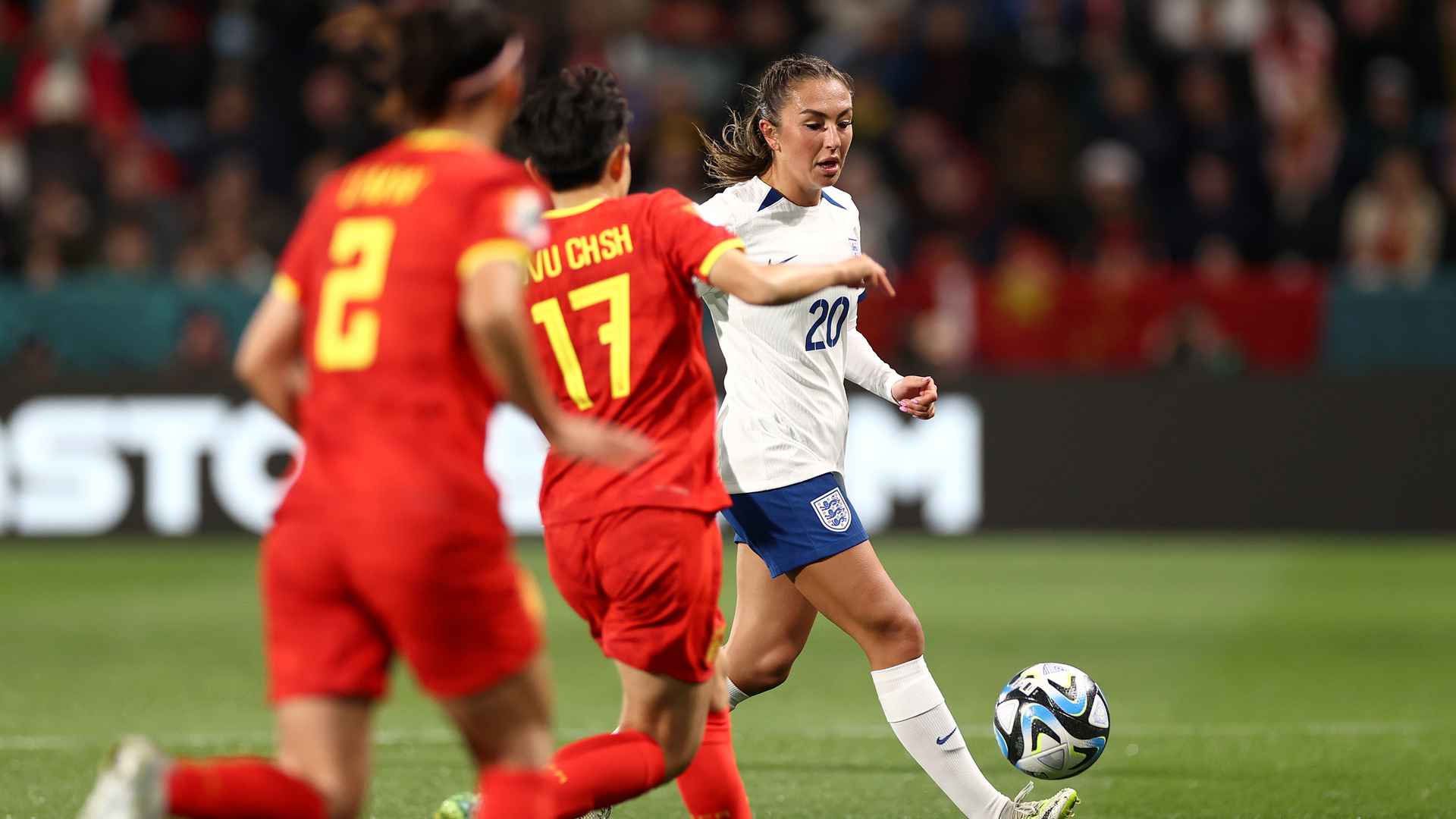 Reaction to first England start for Man Utd Women captain Katie Zelem ...