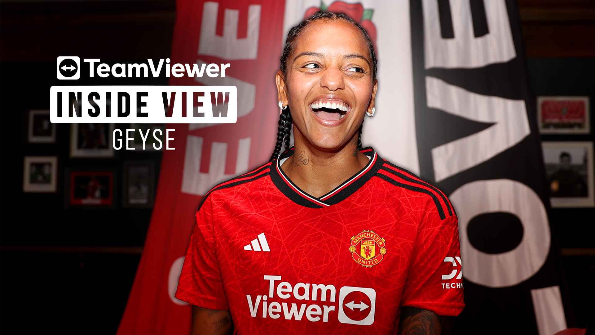 Inside View Man Utd Women sign Geyse | Manchester United