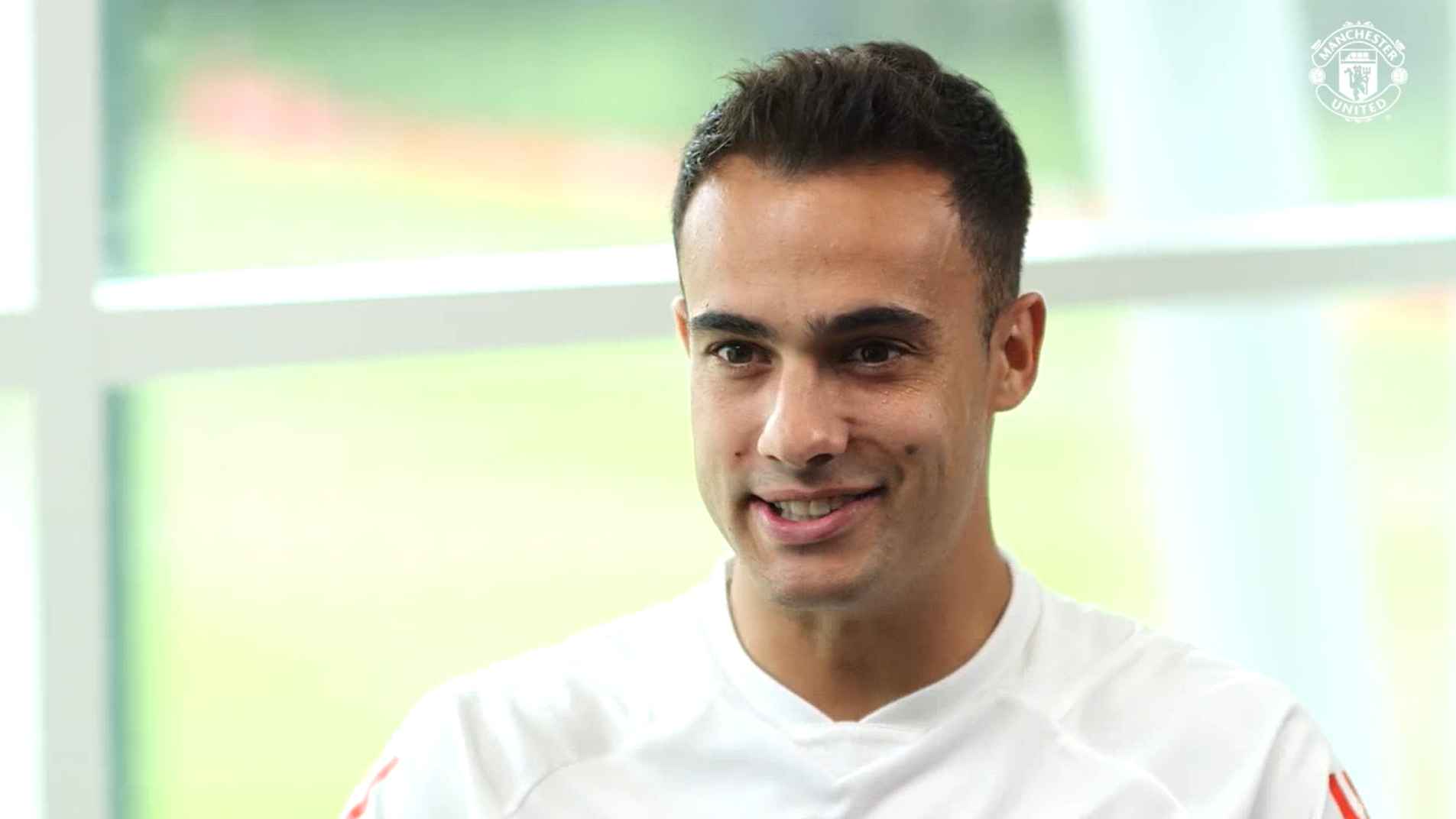 Sergio Reguilon | L'interview | Manchester United - Site Officiel Sergio Reguilon | L'interview | Manchester United - Site Officiel