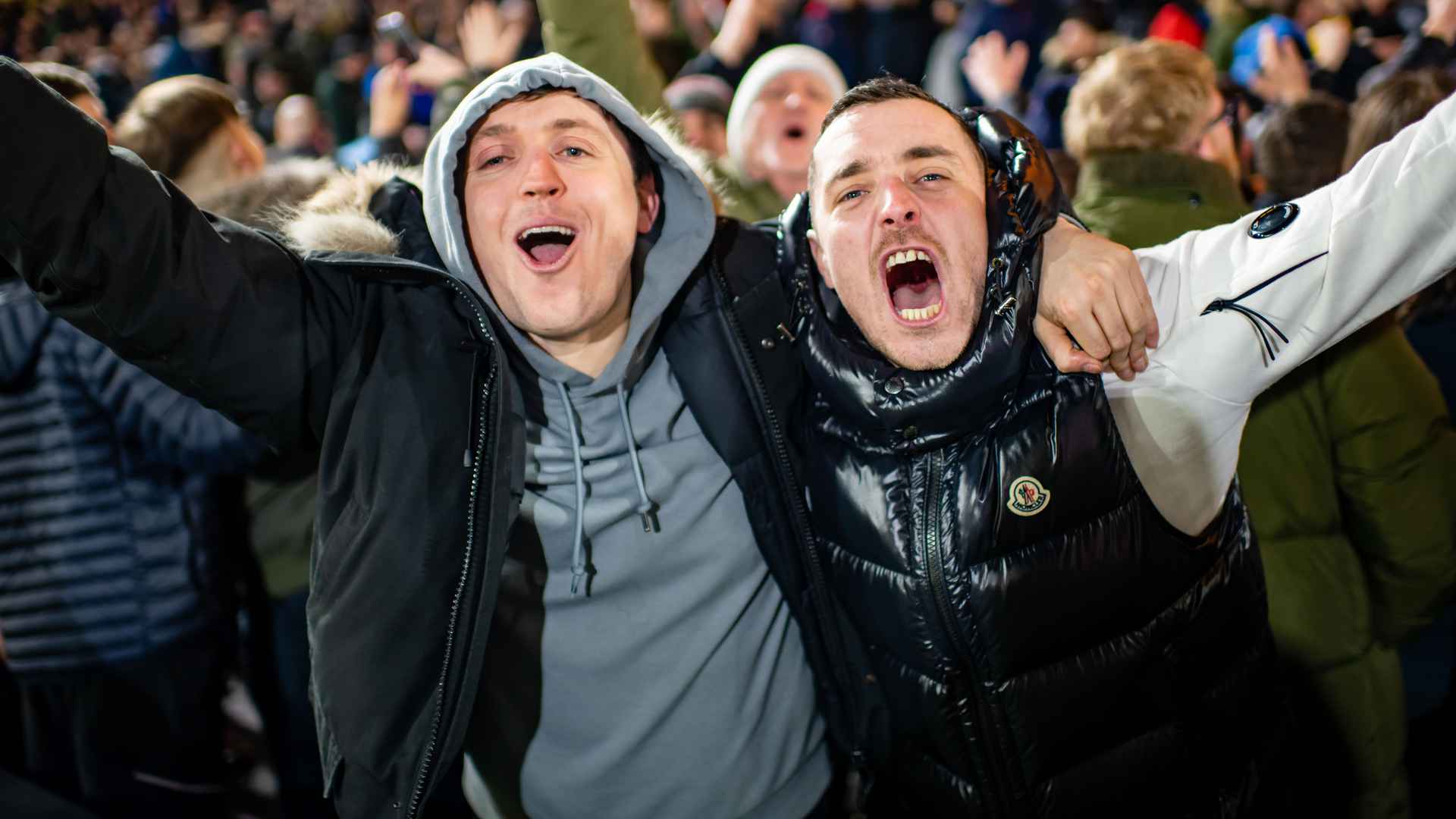 Gallery of Man Utd fans at Carabao Cup semi final v Nottingham Forest ...