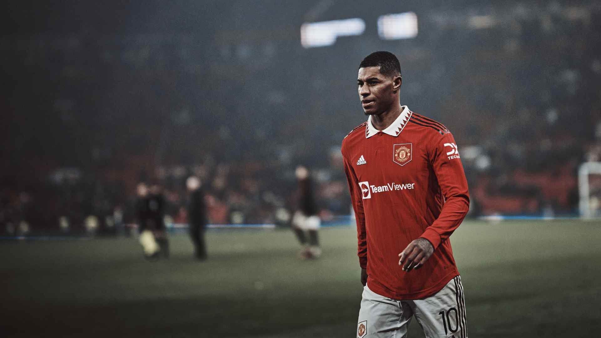 Marcus Rashford reacts after VAR decision prevents him becoming first ...