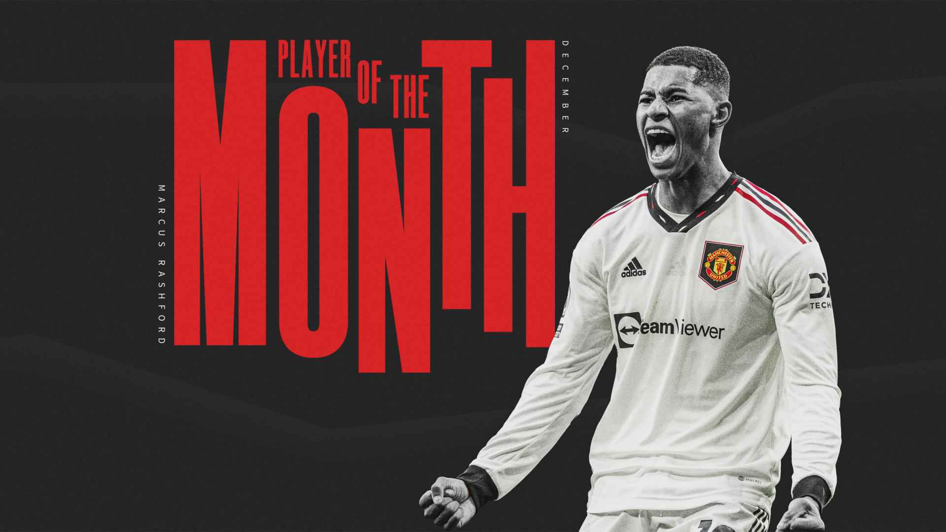 Marcus Rashford voted Man Utd Player of the Month for December 2022 ...