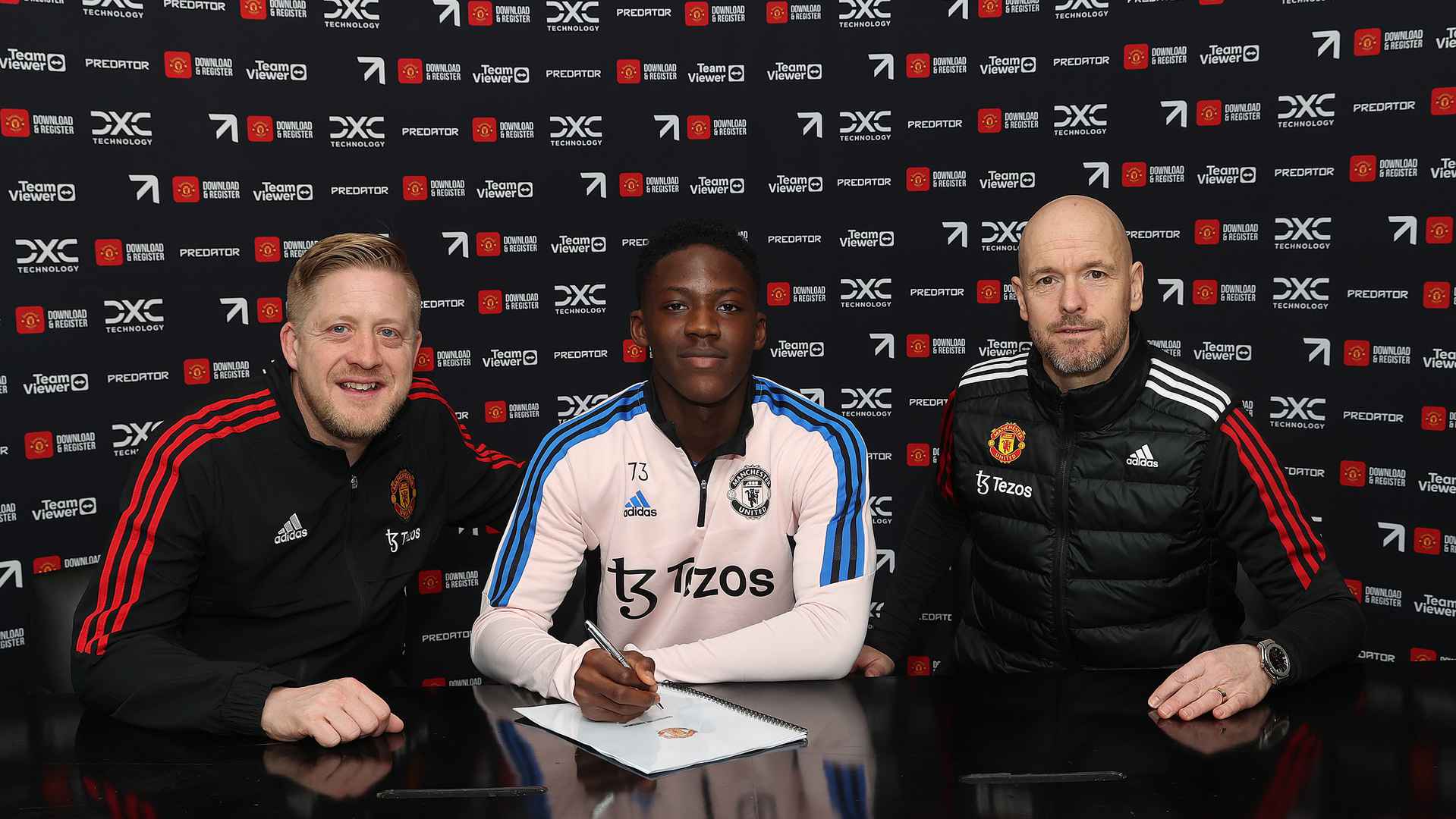 Academy Midfielder Kobbie Mainoo Signs New Long Term Contract With Man
