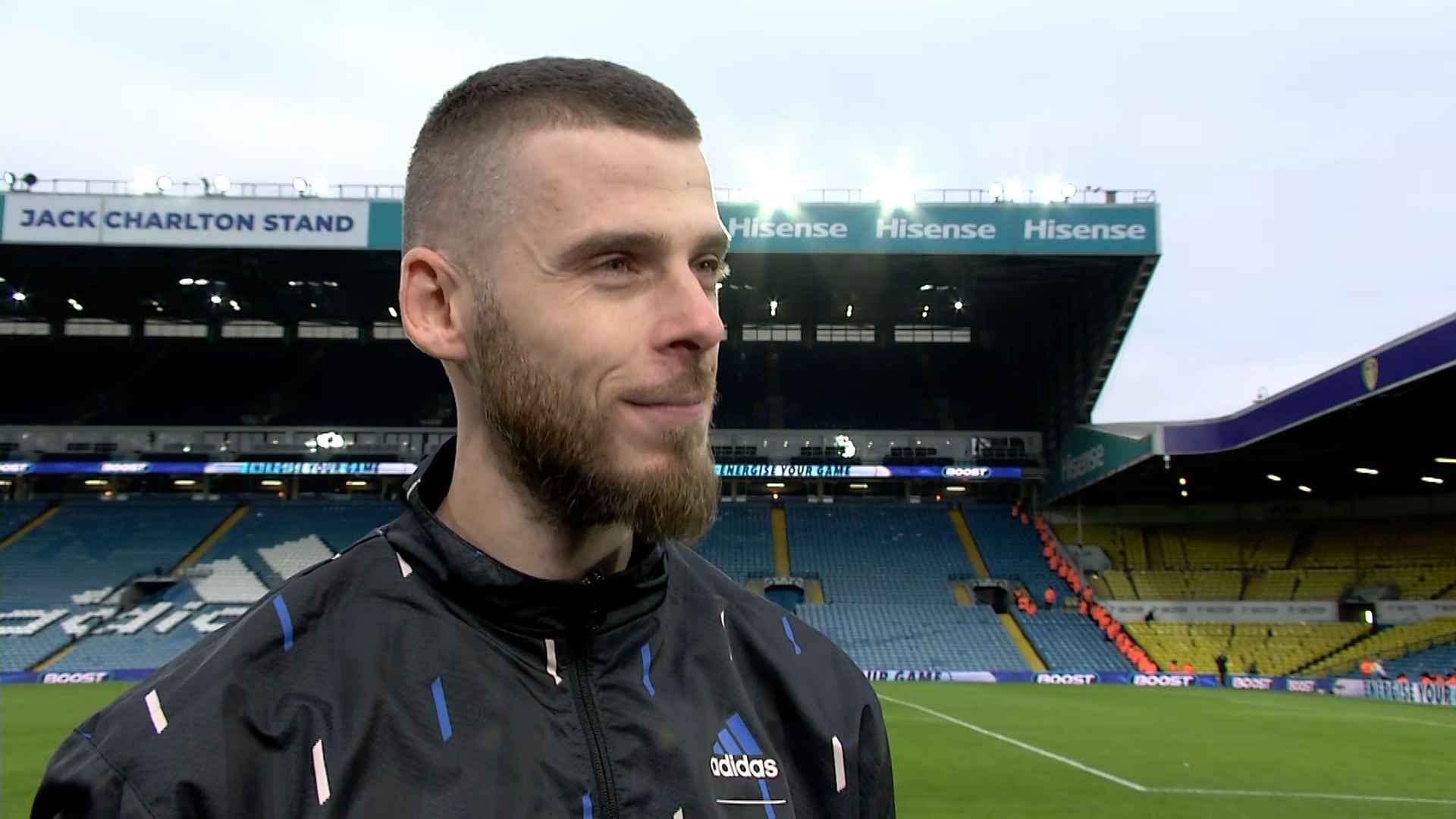 David De Gea interview after Leeds v Man Utd on 12 February 2023 ...