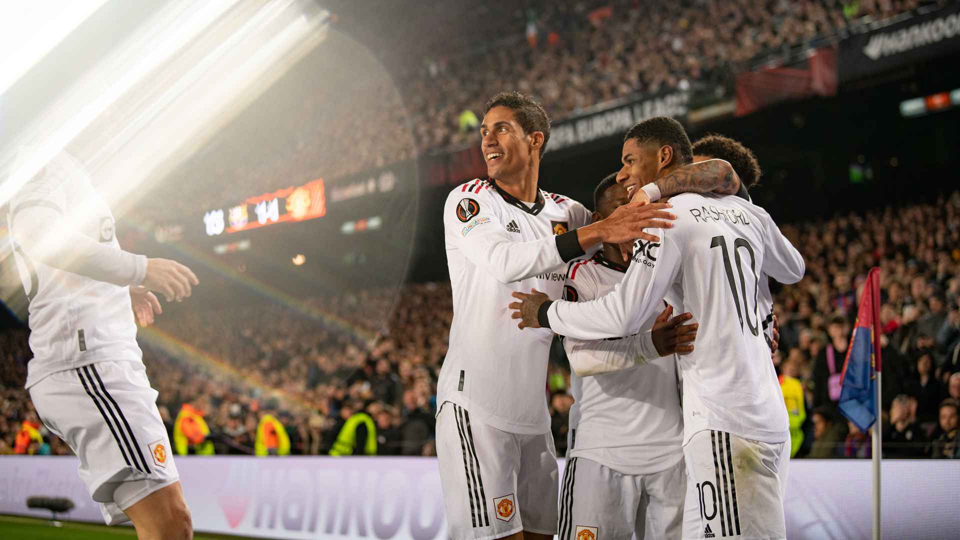 Jules Kounde own goal v Barcelona 16 February | Manchester United