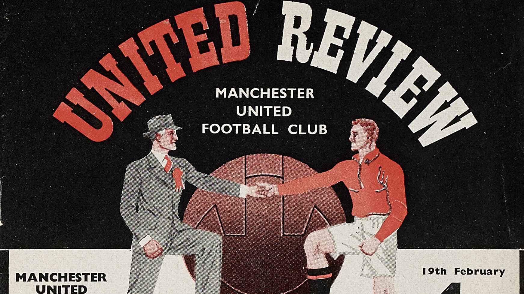 Man Utd produces digital version of United Review programme from 19 ...