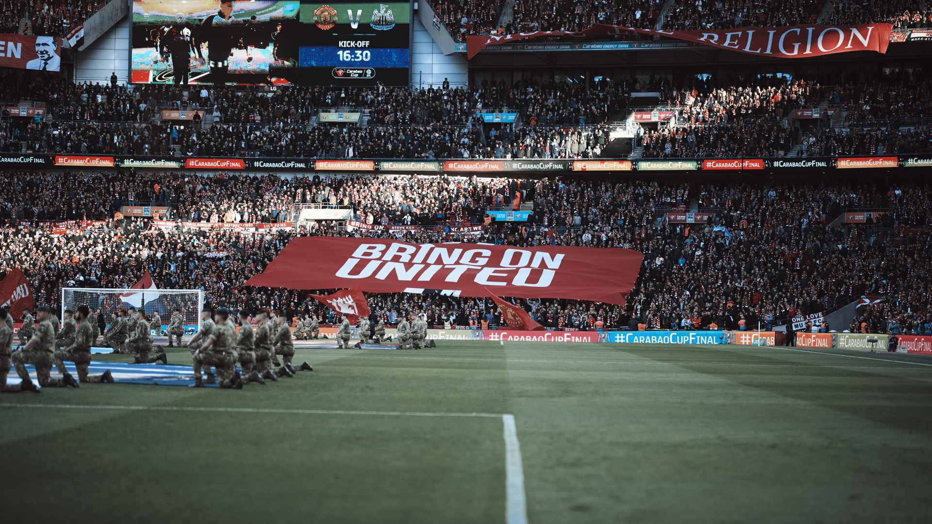 Ben Duffy gallery of pictures from Carabao Cup final Man Utd v ...