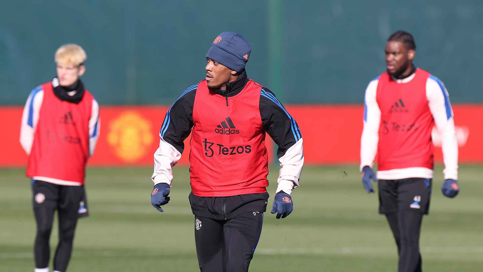 Man Utd first team train ahead of Southampton clash 11 March 2023 ...