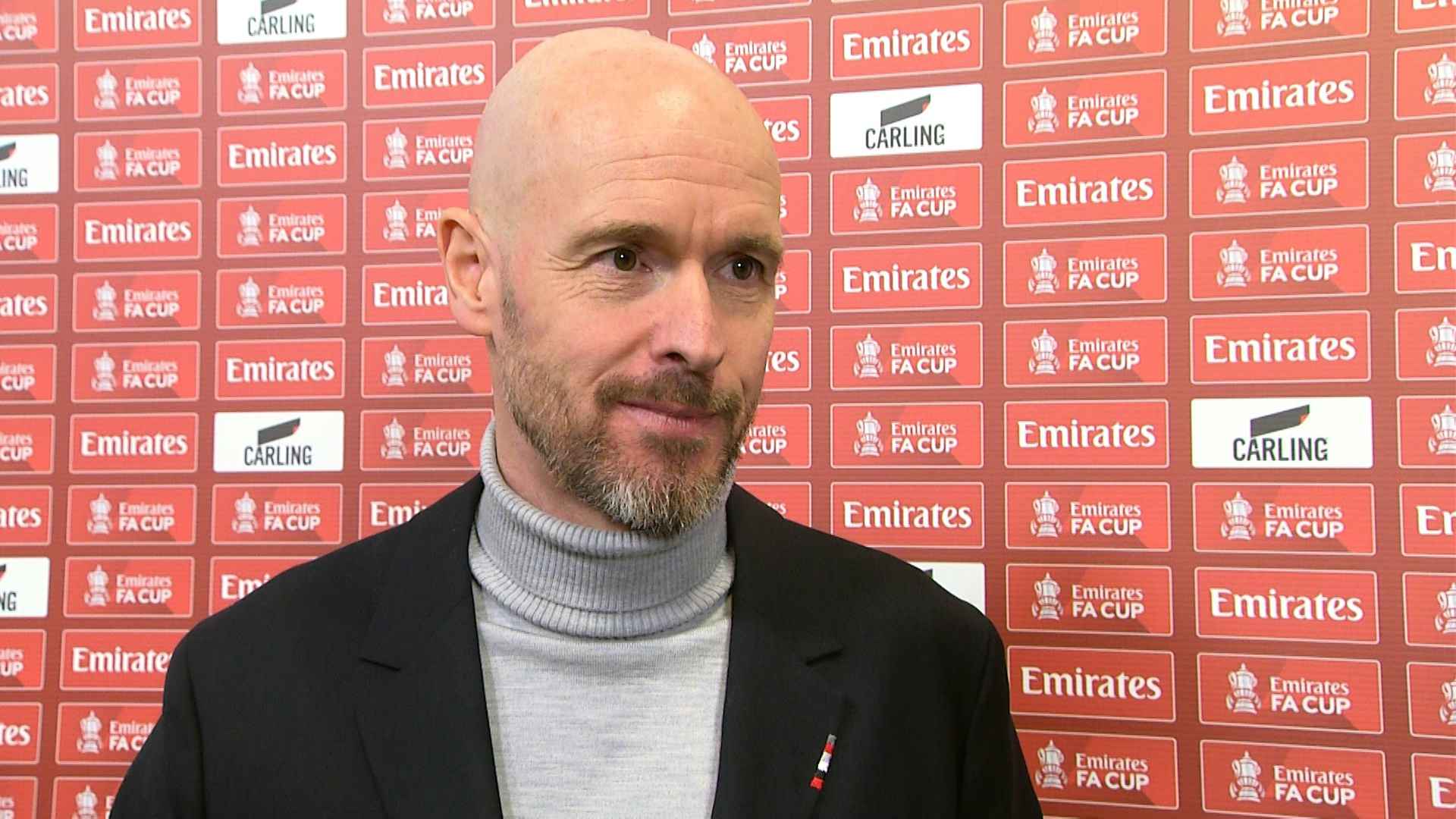 Post match Erik ten Hag interview Man Utd v Fulham FA Cup 19 March 2023 ... Post match Erik ten Hag interview Man Utd v Fulham FA Cup 19 March 2023 ...