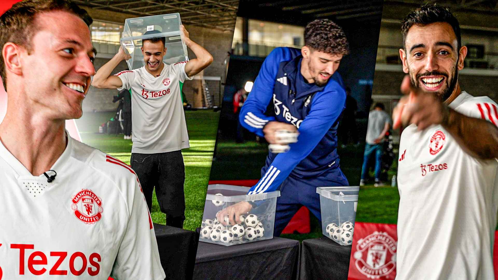 Man Utd players play Ball or Nothing speed round | Manchester United