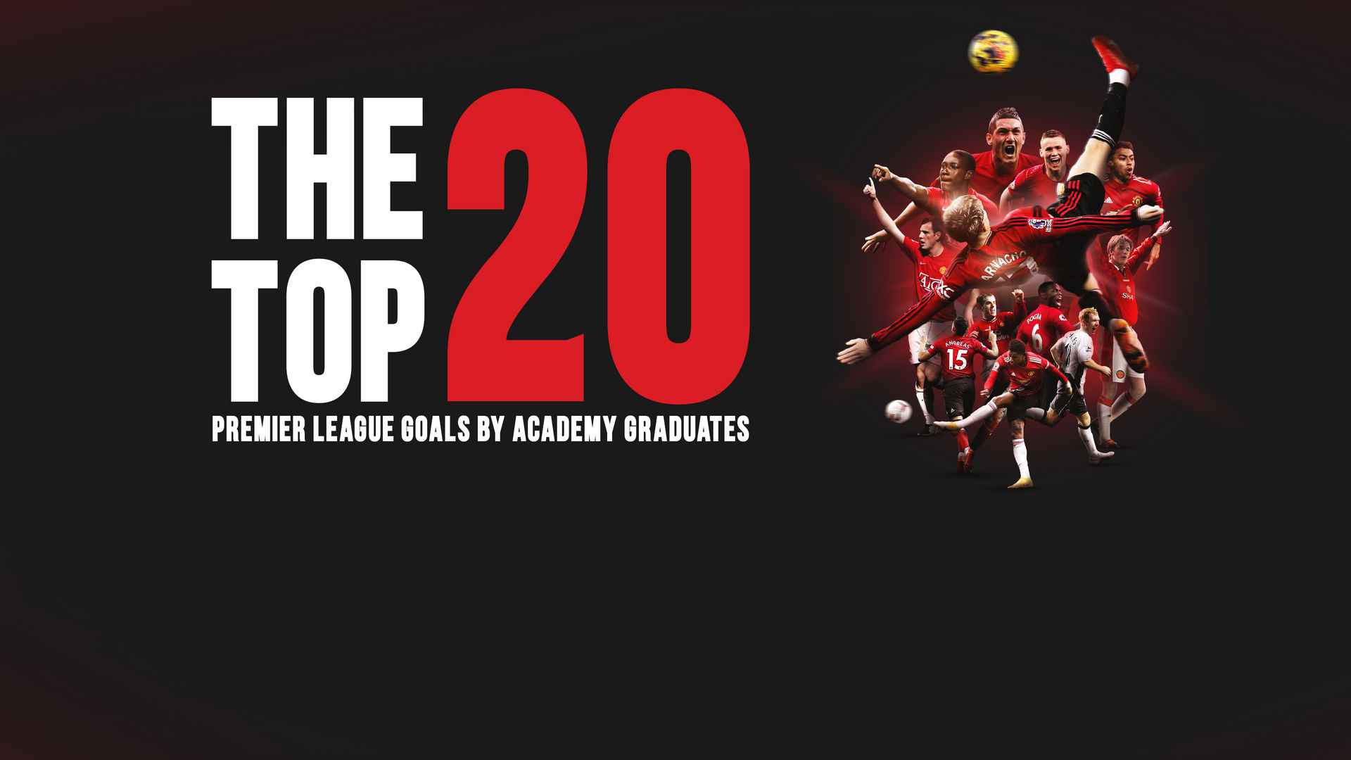 Top 20 Premier League goals scored by Man Utd Academy graduates ...