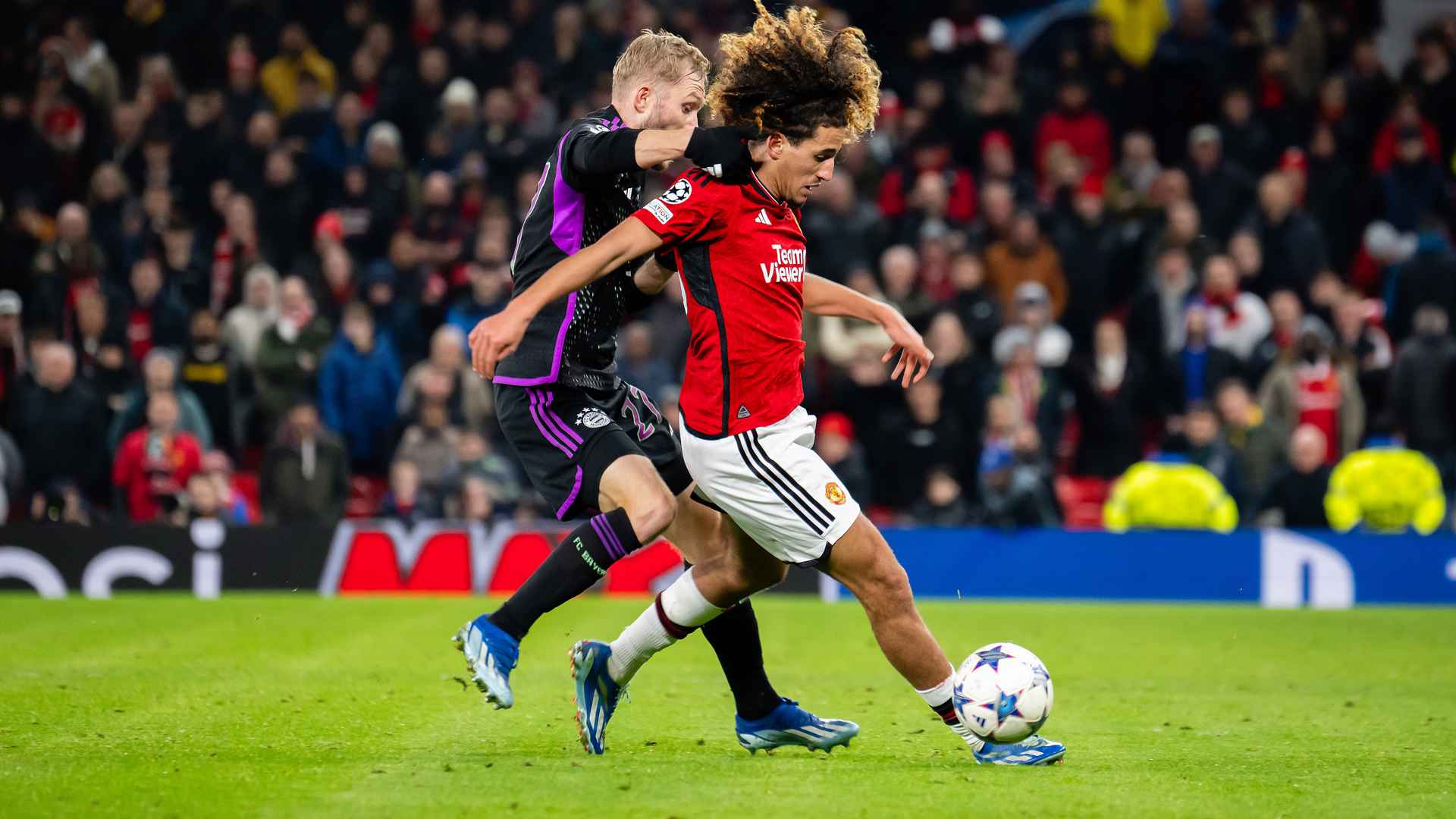 90 in 20 extended highlights Man Utd v Bayern Munich on 12 Dec 2023 ...