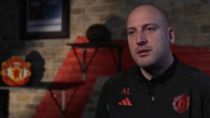 Adam Lawrence interview before Man Utd Under 18s v Derby County ...