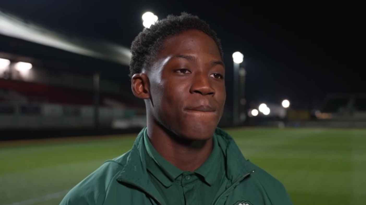 Kobbie Mainoo says dreamed of first goal for long time | Manchester United
