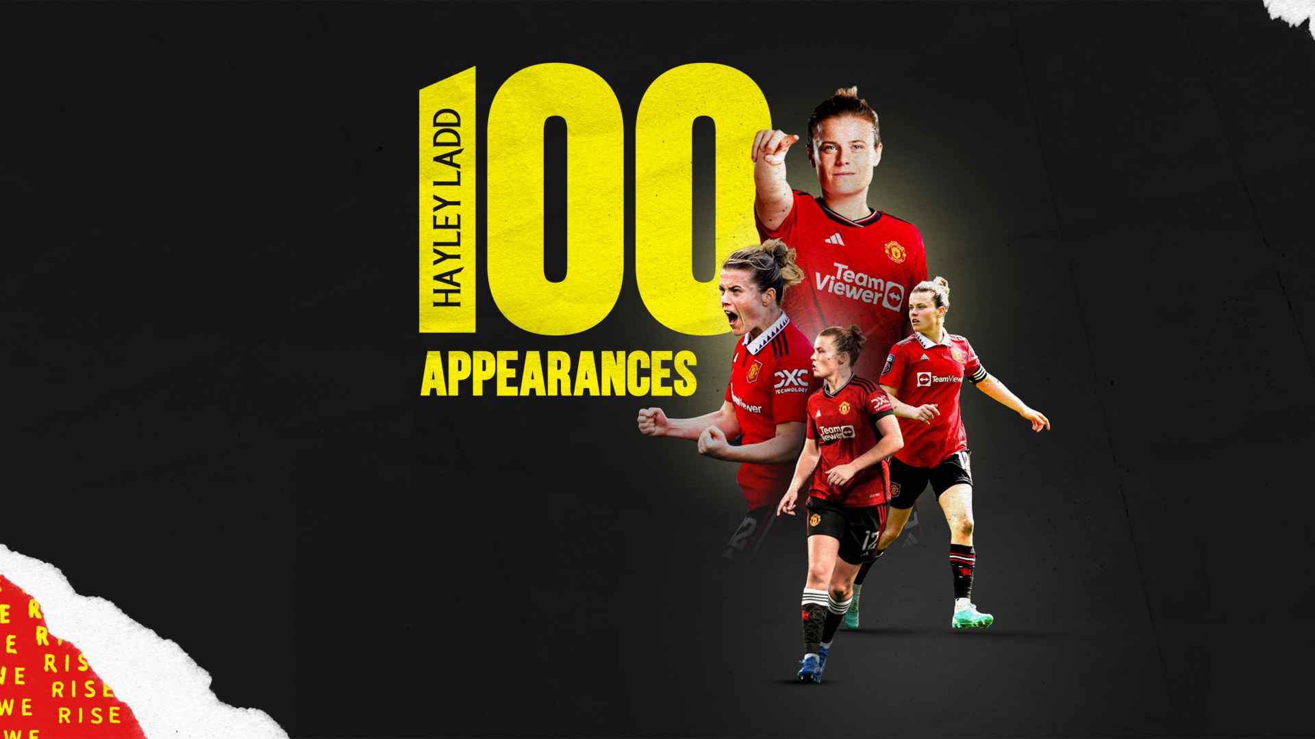 Hayley Ladd facts and figures following her 100th appearance for Man ...