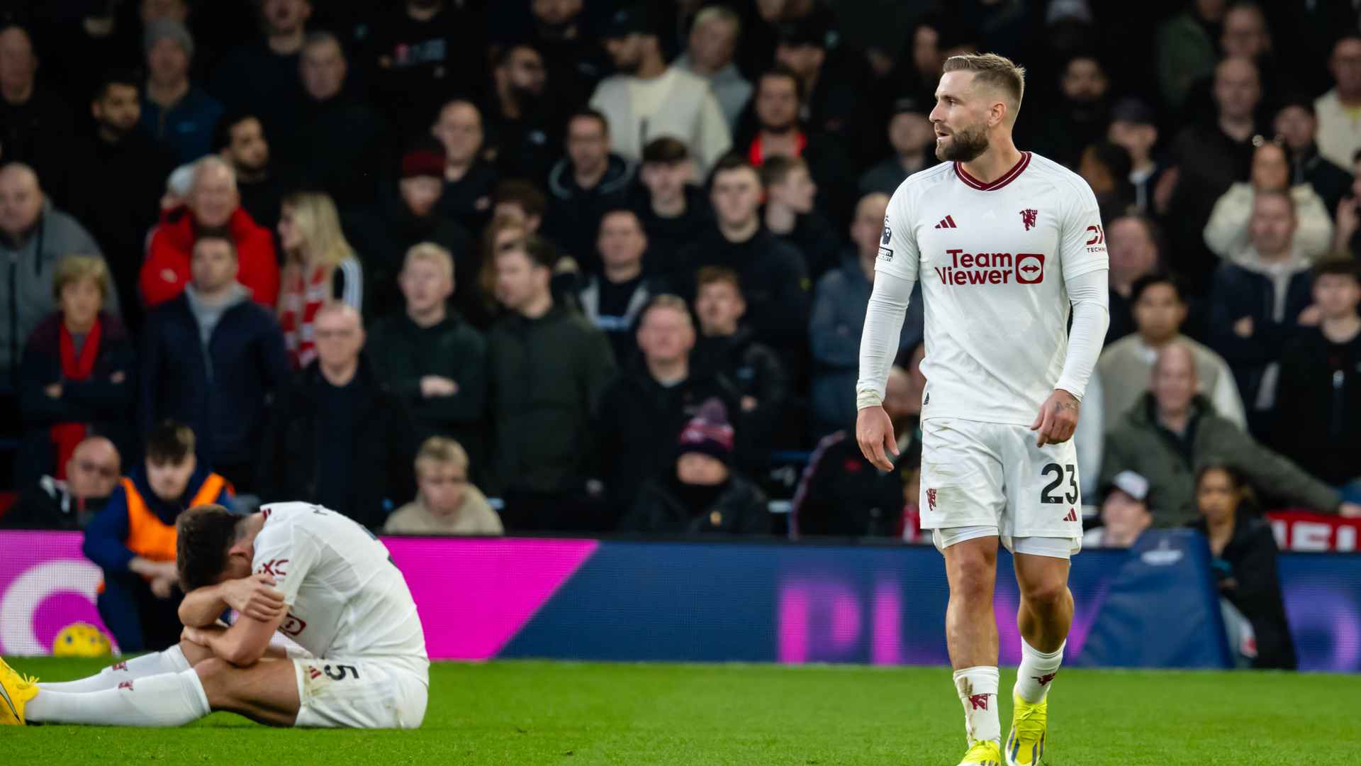 Erik ten Hag provides Luke Shaw injury update following Luton victory ...