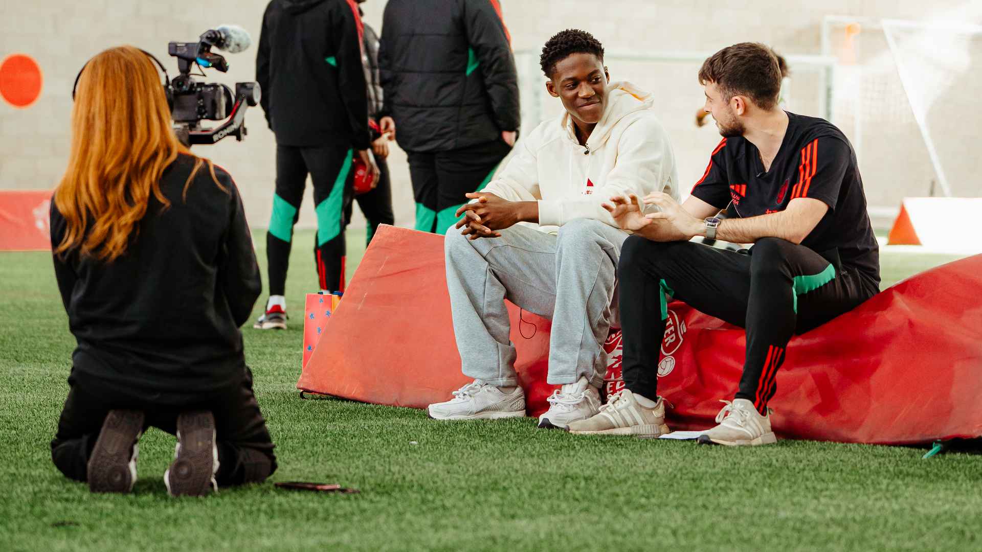 Kobbie Mainoo Playing With Freedom clip on Erik ten Hag | Manchester United