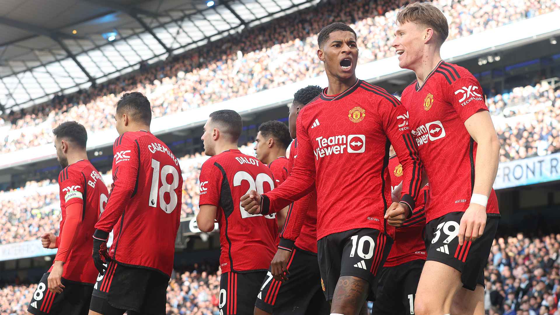 Marcus Rashford makes landmark 400th first-team appearance for Man Utd ...
