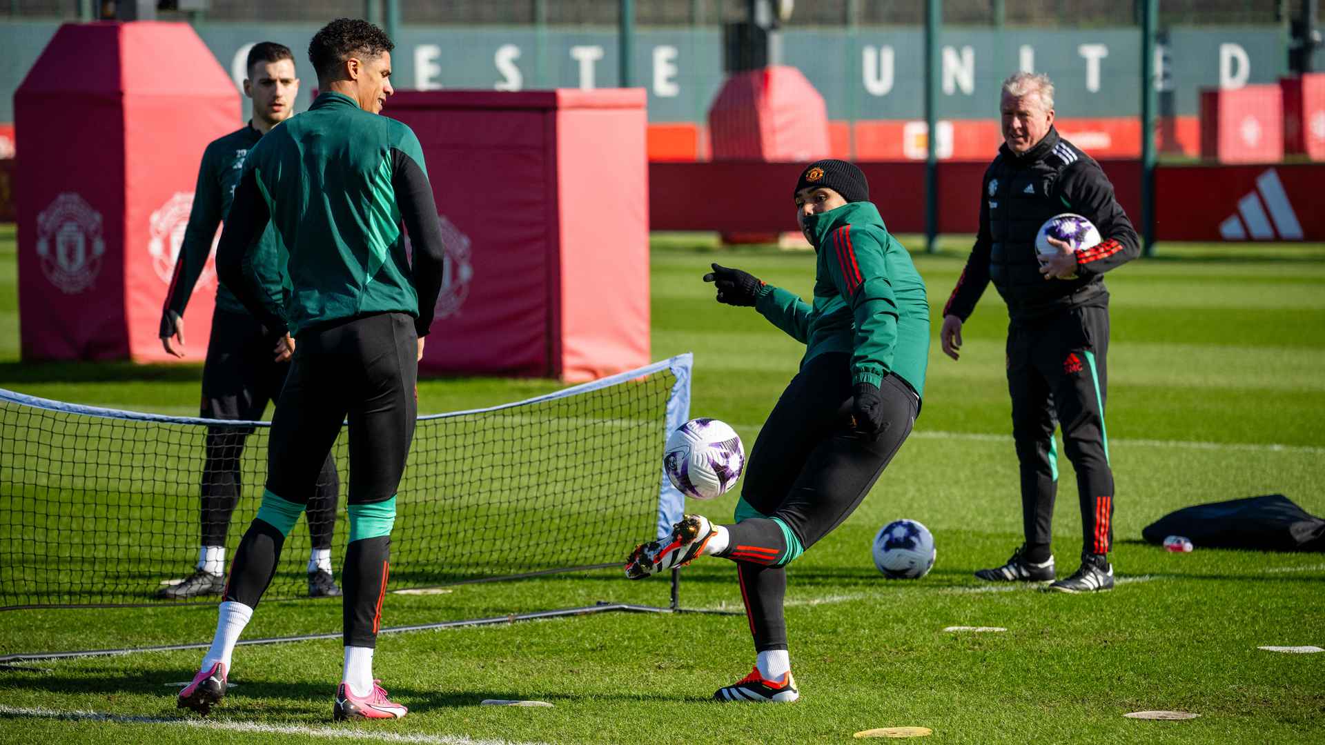 Man Utd training highlights from session at Carrington on 6 March 2024 ...