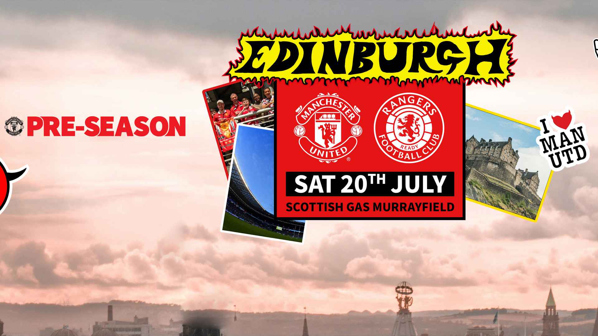 Man Utd to play Rangers in Edinburgh friendly | Manchester United