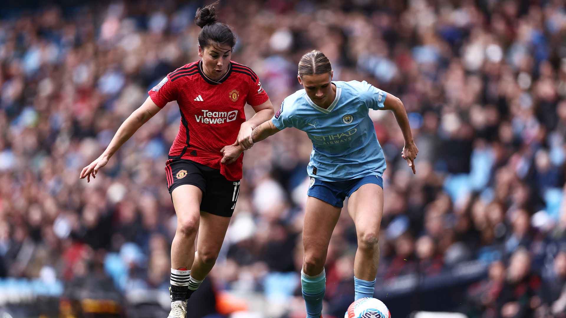 Man City v Man Utd Women match pics | 23 March 2024 | Manchester United