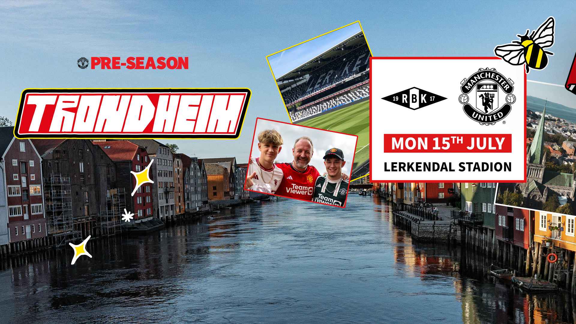 Man Utd to open pre-season with friendly v Rosenborg in Trondheim ...