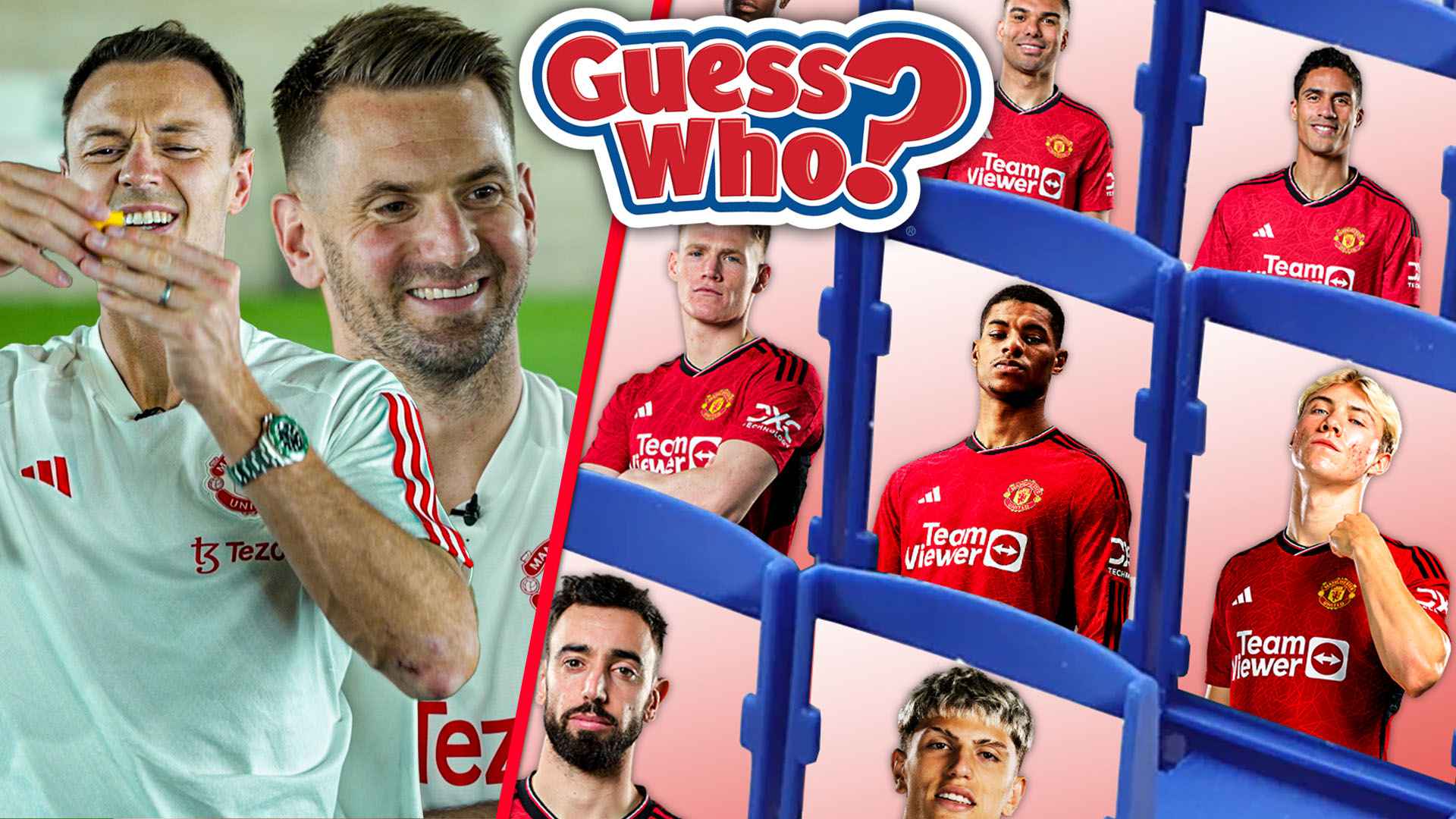 Guess Who Man Utd Jonny Evans v Tom Heaton round two | Manchester United