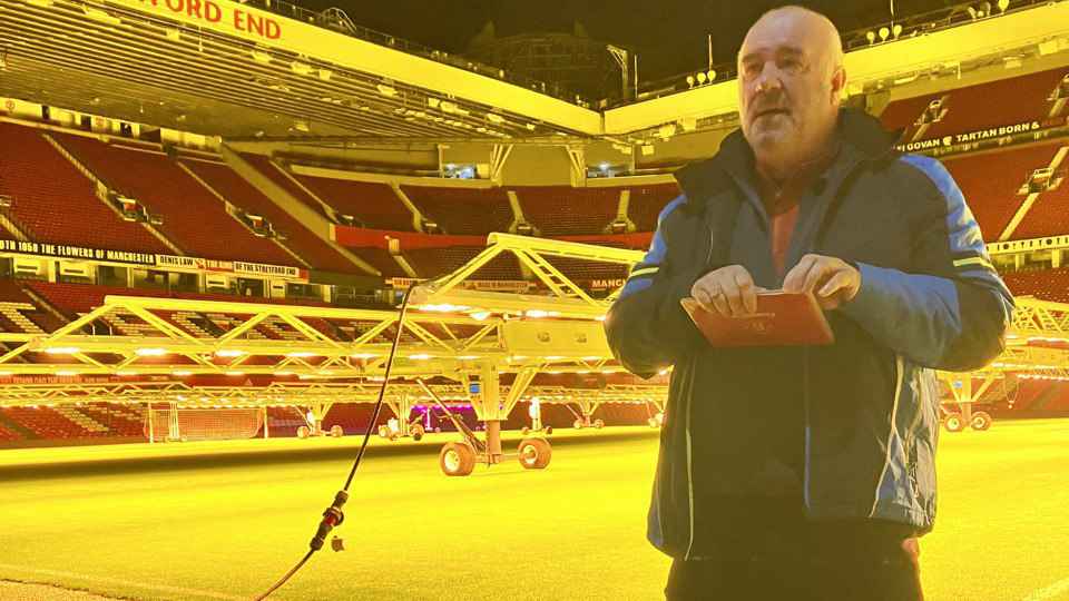 Stadium Sleepout John Shiels tribute to Sir Bobby Charlton | Manchester ...