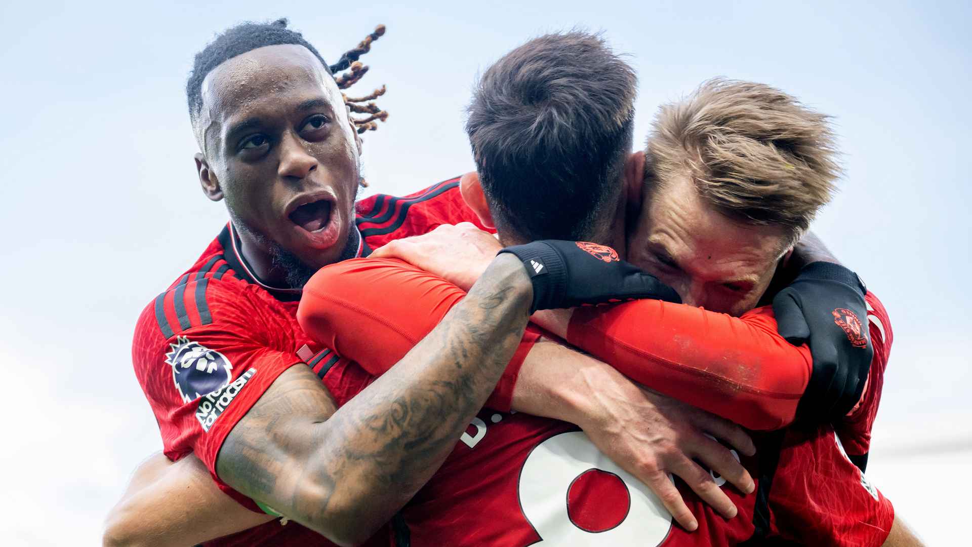 Celebration images of Man Utd after late win at Fulham | 4 November ...