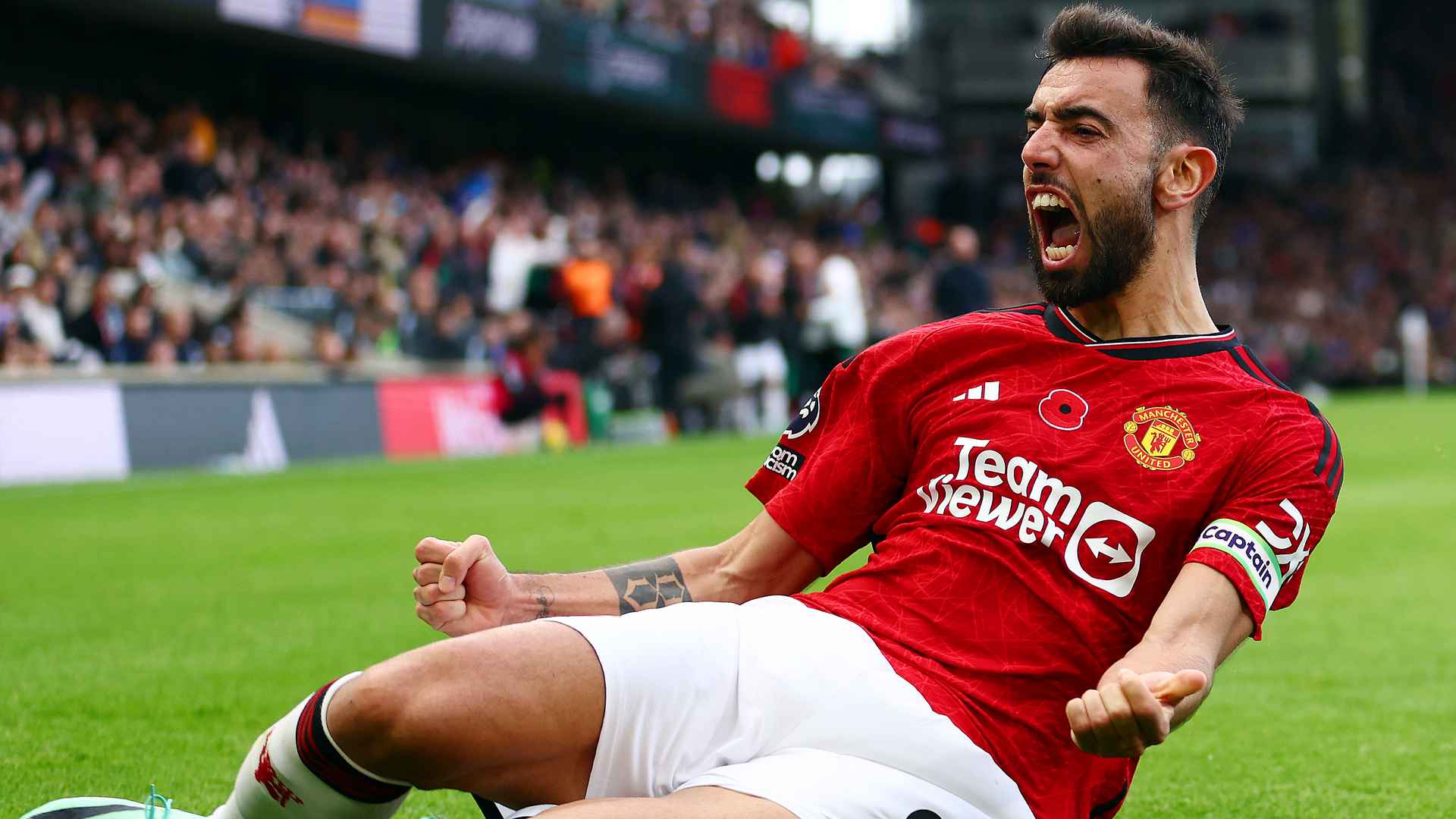 Man Utd one nil Premier League wins via a captains goal | Manchester United