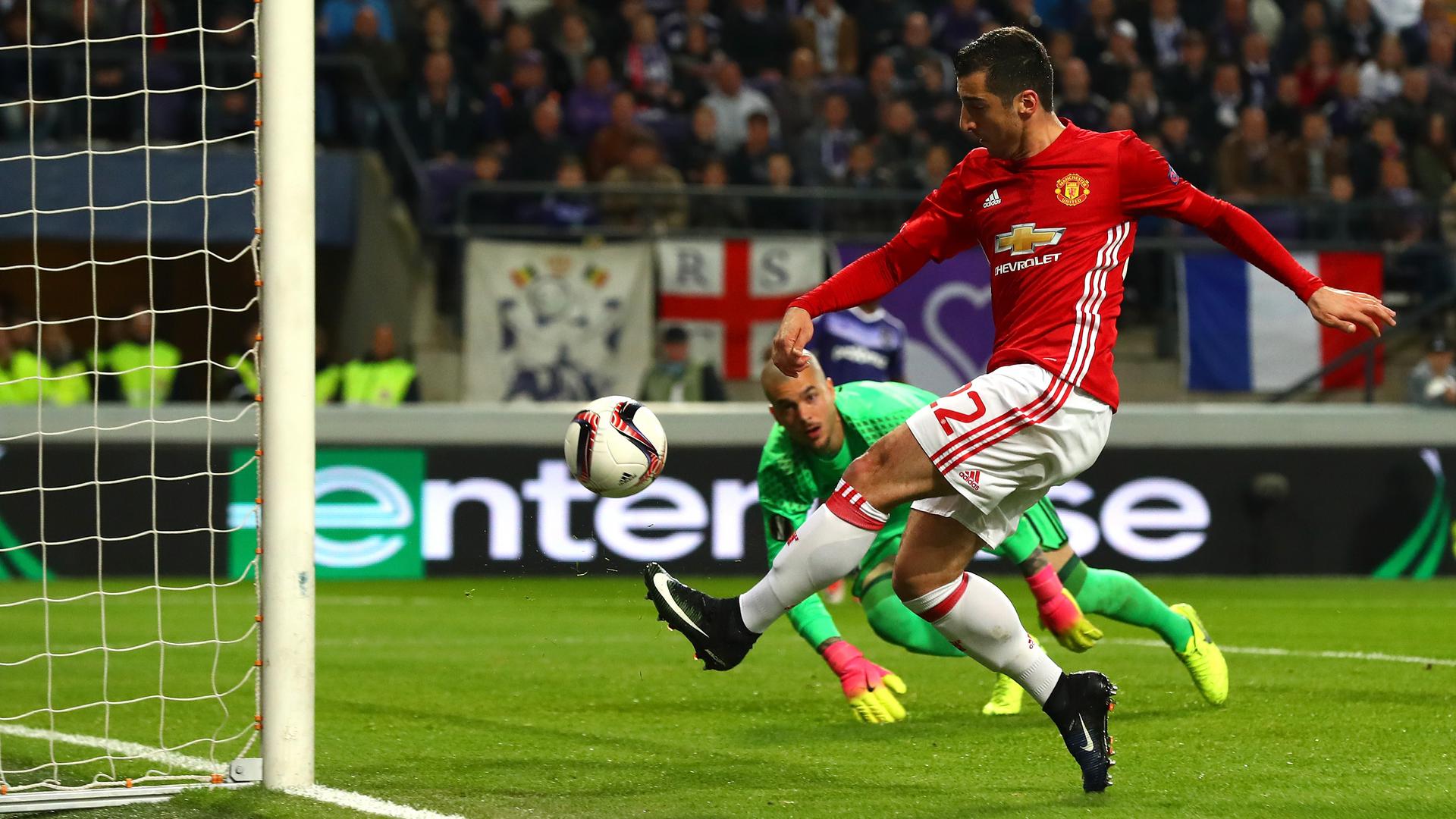 Henrikh Mkhitaryan Goal In 2017 Europa League Quarter Final V
