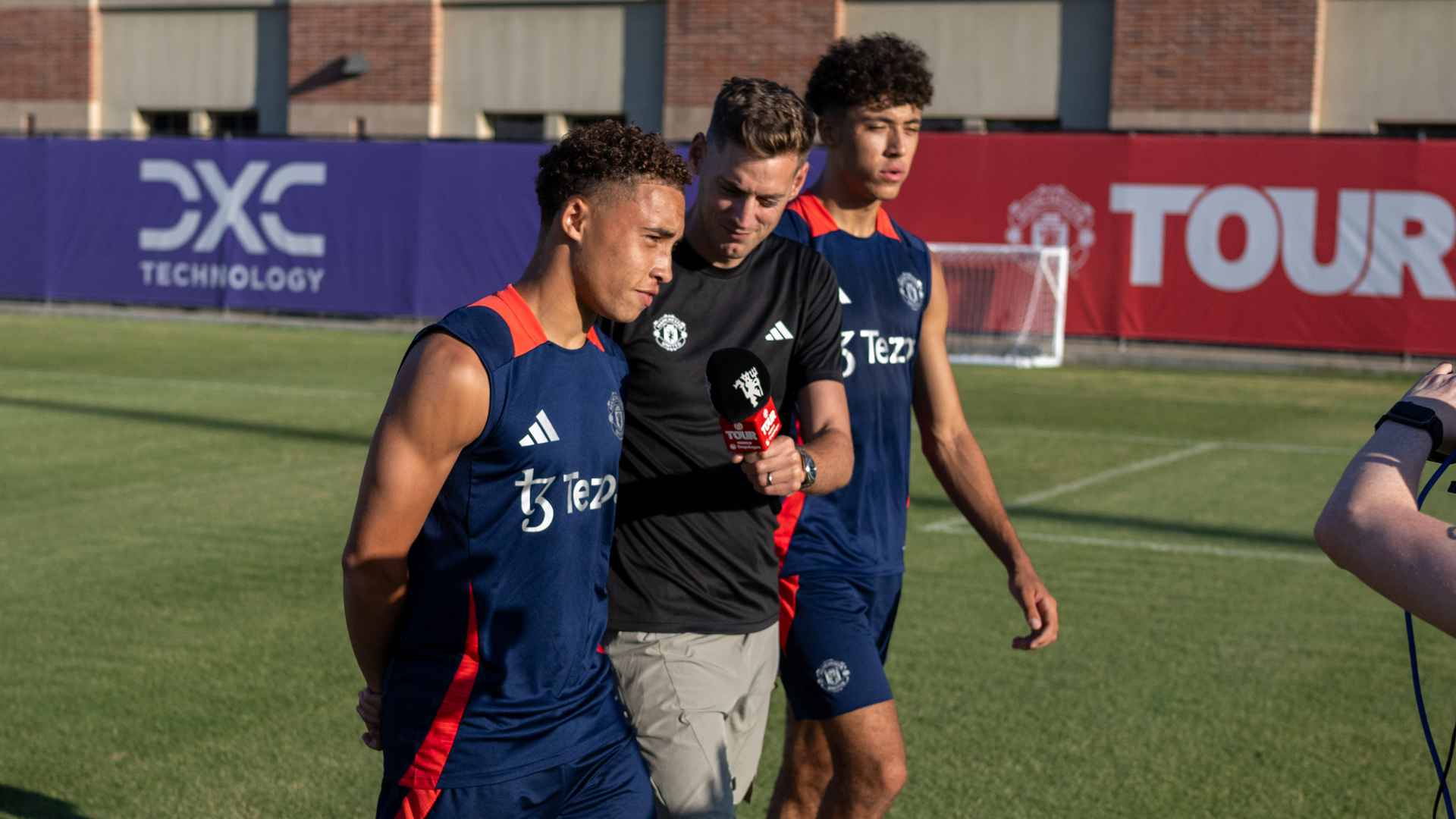 Ethan Wheatley and Sam Murray interview on Tour 2024 | Manchester United