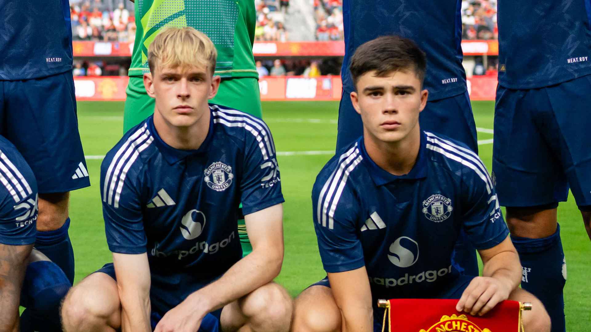 Man Utd youngsters Harry Amass and Toby Collyer discuss pre-season 2024 ...