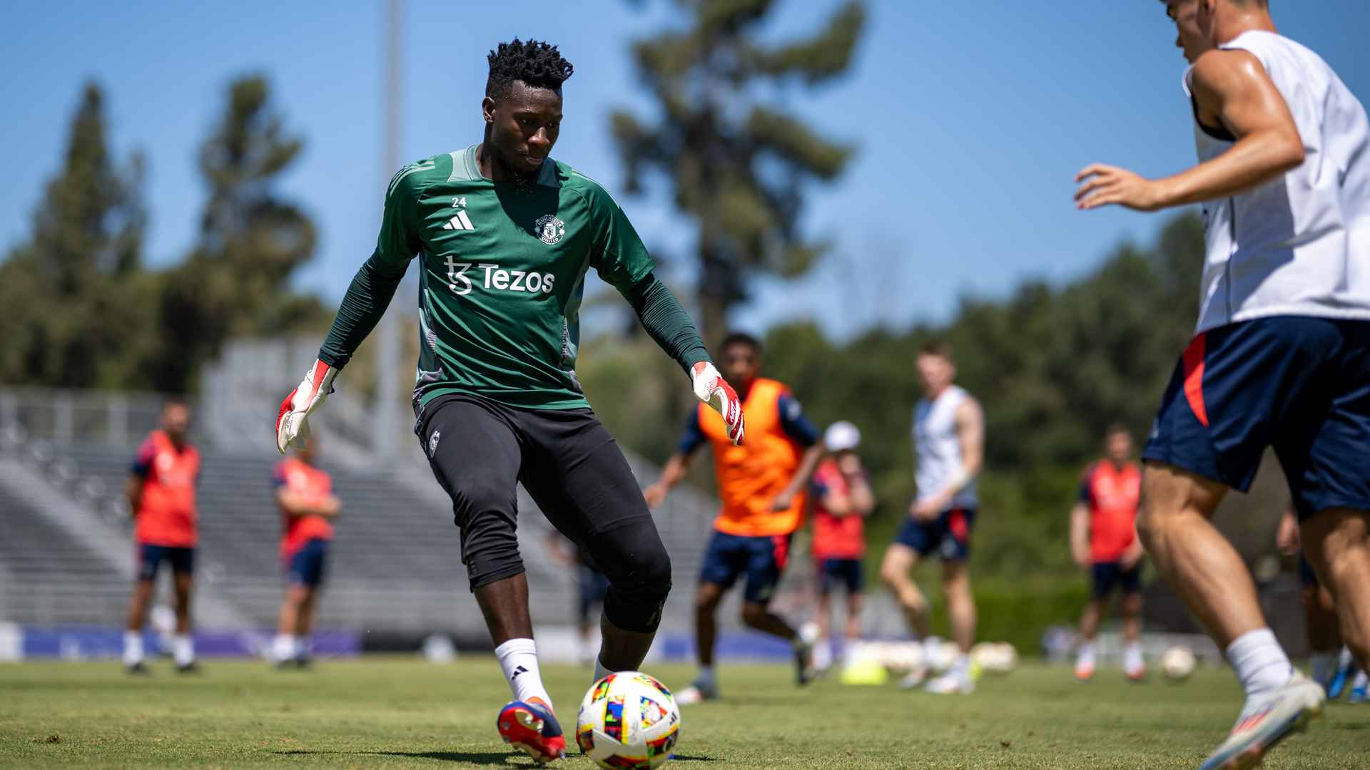 Man Utd training pics from Los Angeles | 28 July 2024 | Manchester United