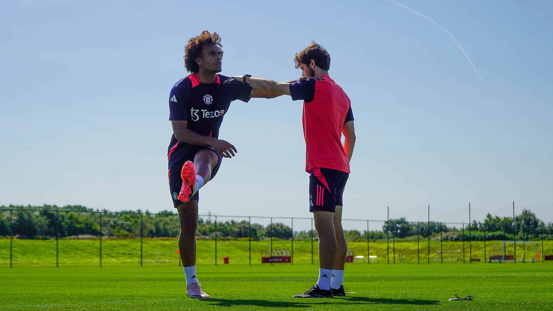 Man Utd new signing Joshua Zirkzee reports to Carrington to begin 2024/ ...