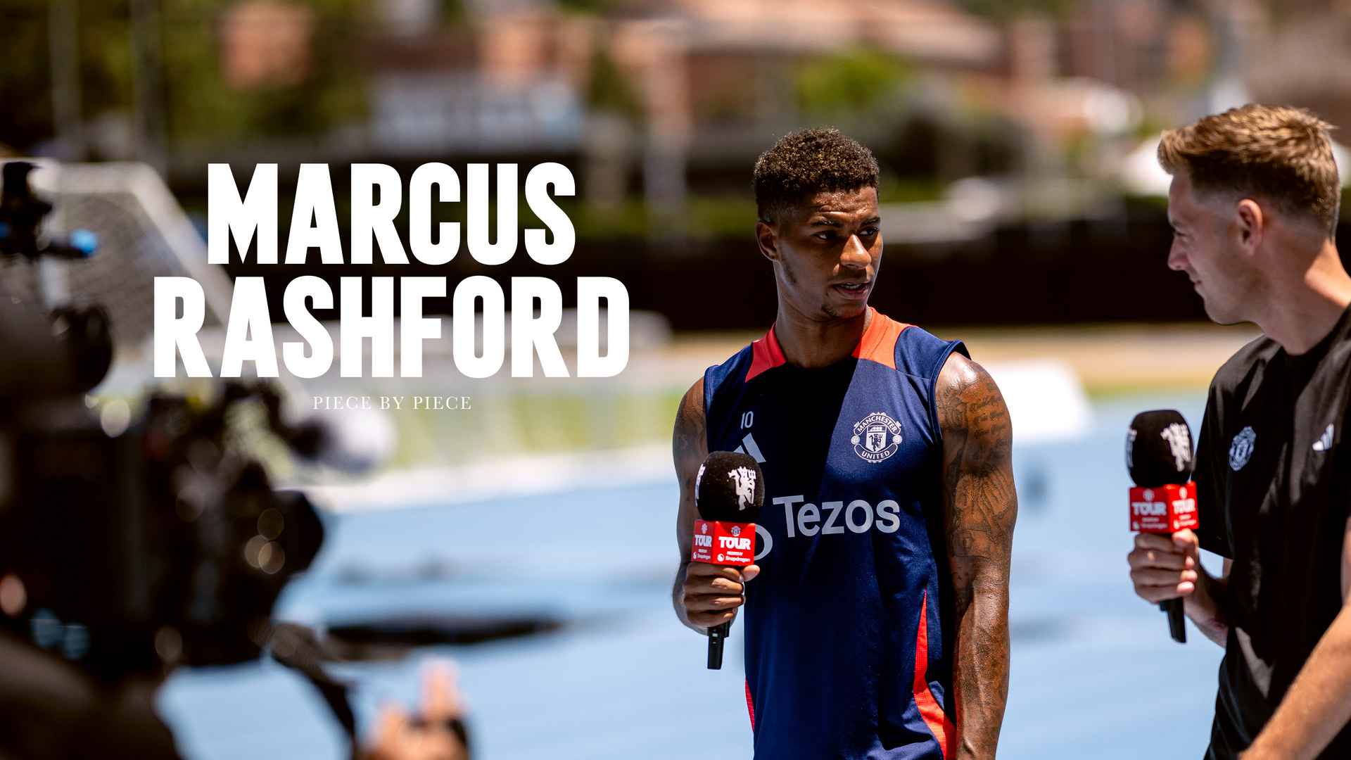 Marcus Rashford interview from UCLA during Tour 2024 | Manchester United