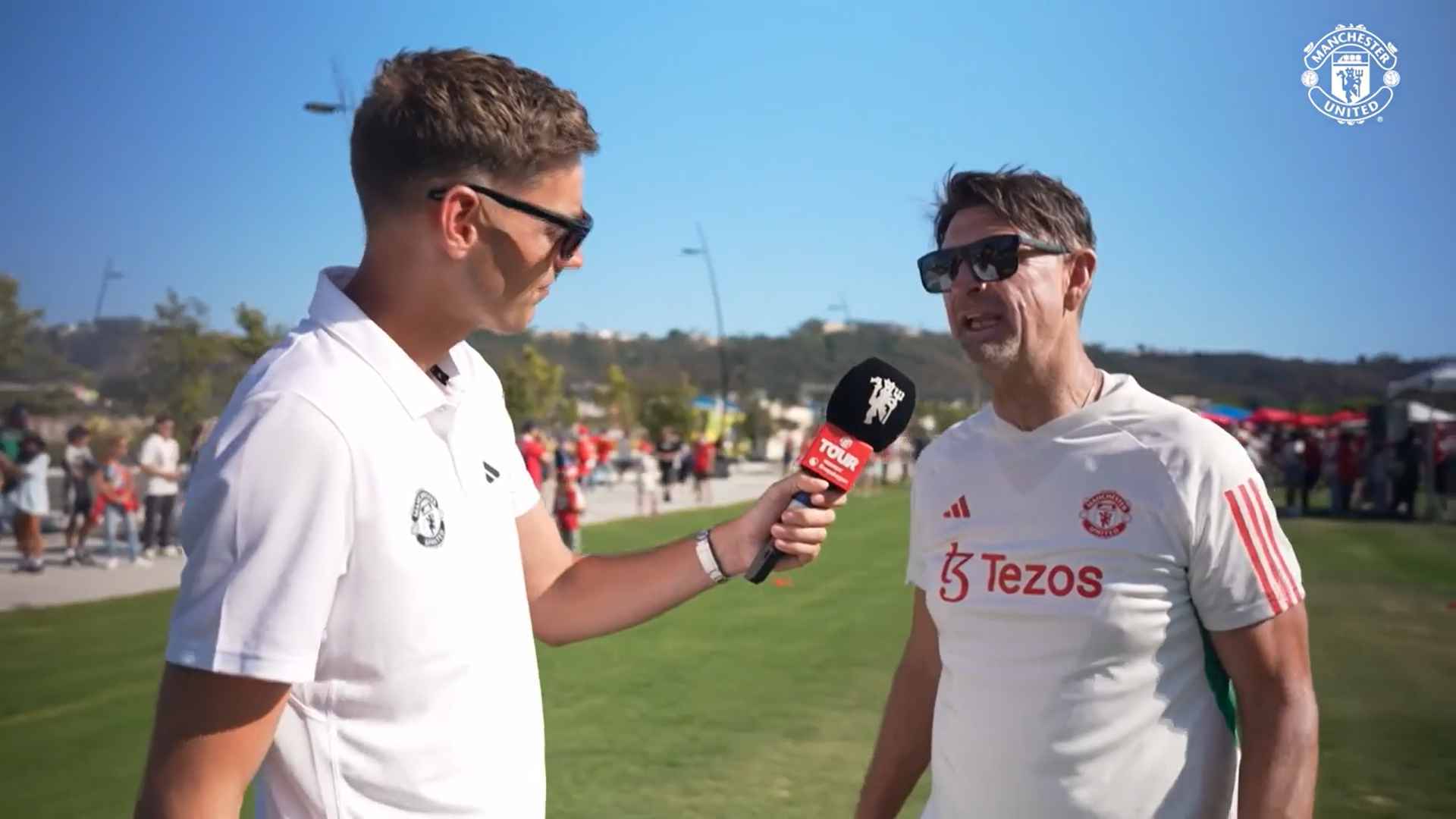 Sam Homewood and Billy Garton chat Man Utd ahead of Real Betis Tour ...