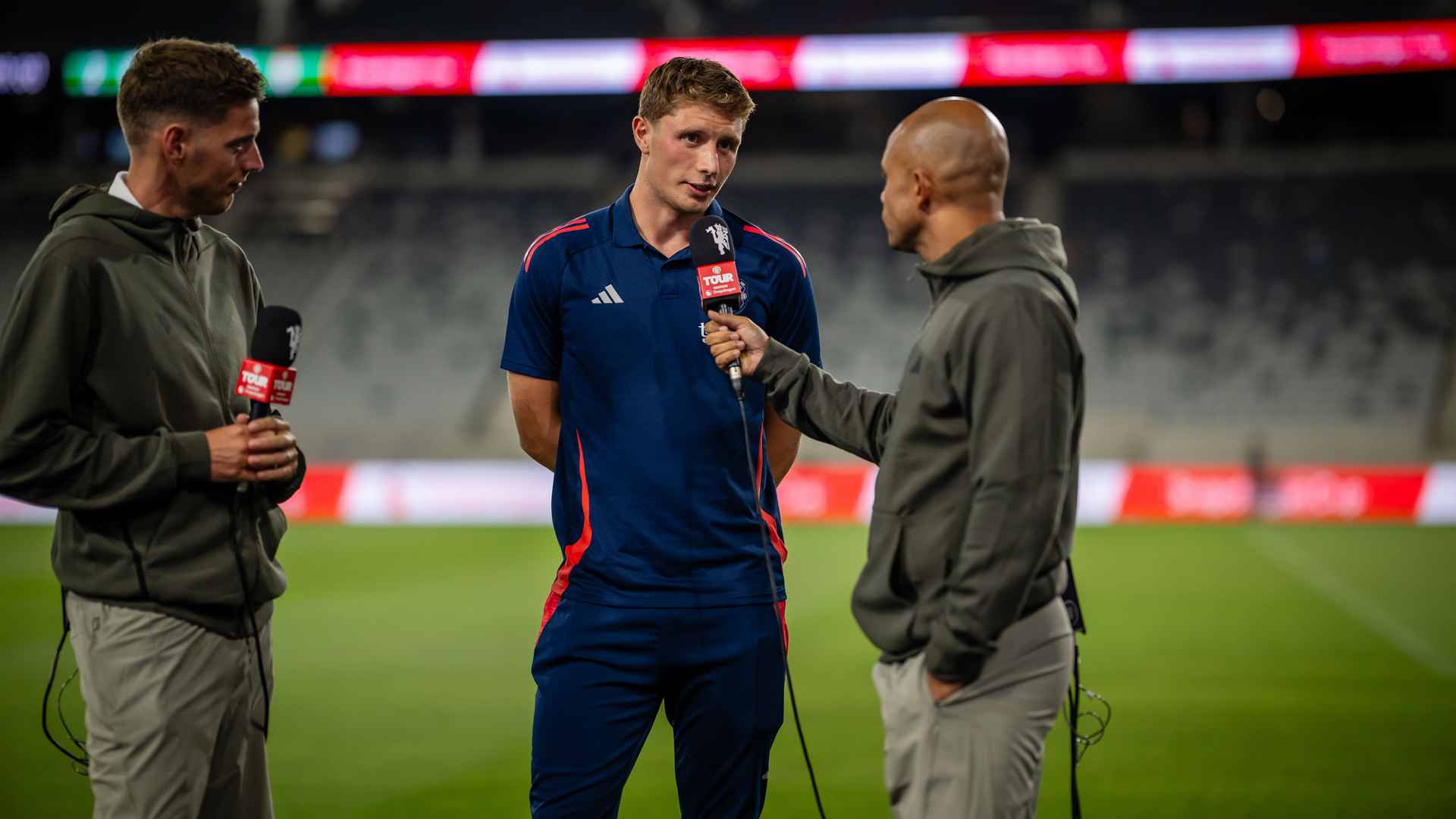 Will Fish post match interview video after Man Utd v Real Betis Tour ...