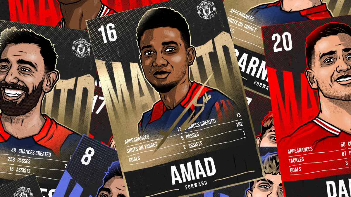 Win a hand signed Amad Player Trading Card in special Man Utd ...