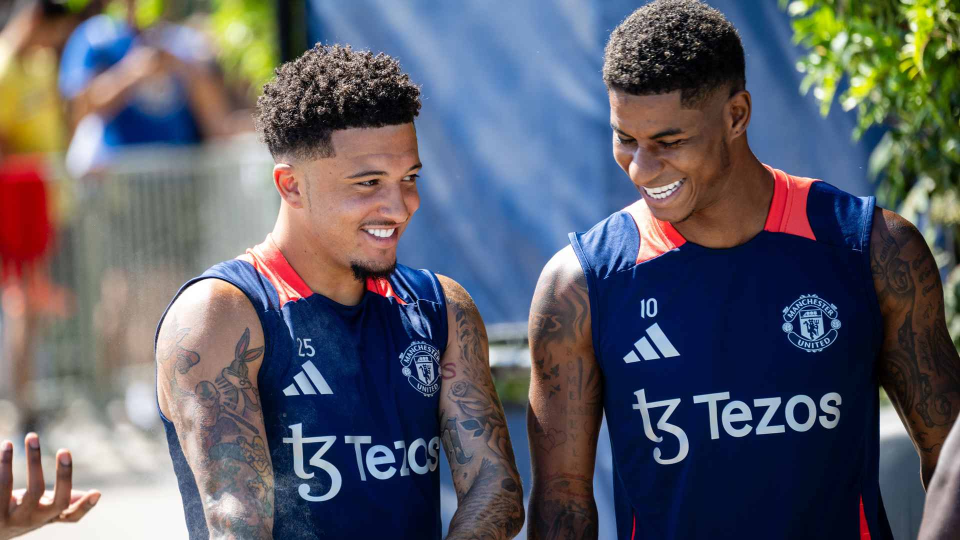 Jadon Sancho discusses Tour 2024 experience in exclusive MUTV interview ...