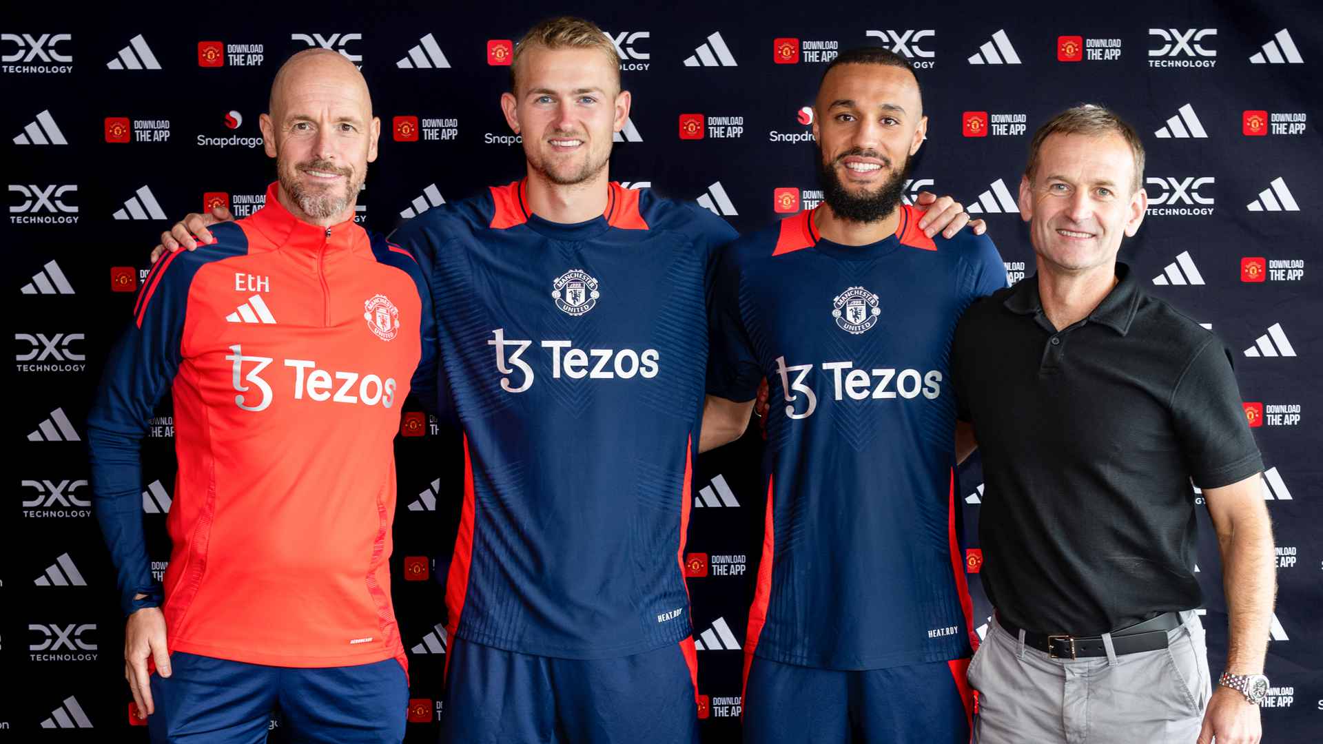 Gallery of Matthijs de Ligt and Noussair Mazraoui joining Man Utd ...