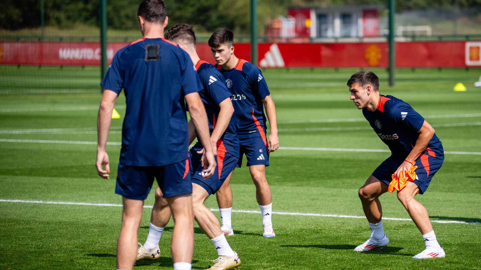 La première session d'Ugarte | Manchester United - Site Officiel