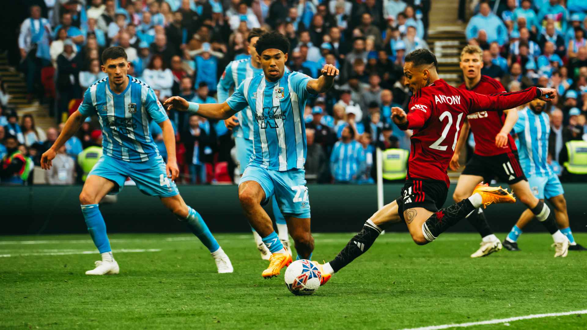 Highlights for Coventry v Man Utd FA Cup semi final 21 April 2024 ...